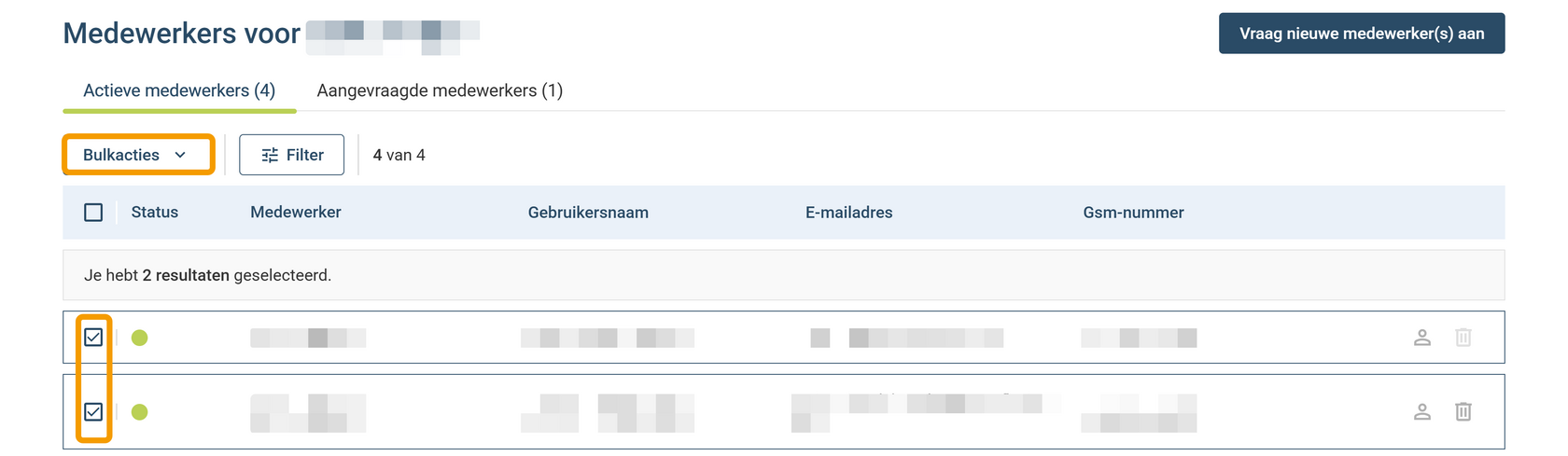 Medewerkers creëren en rollen toekennen in het Portaal voor Lokale ...